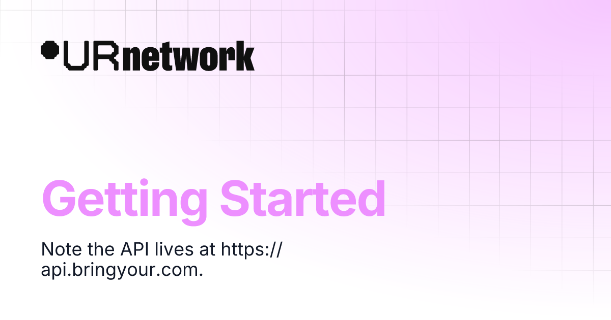 Getting Started | URNetwork Docs